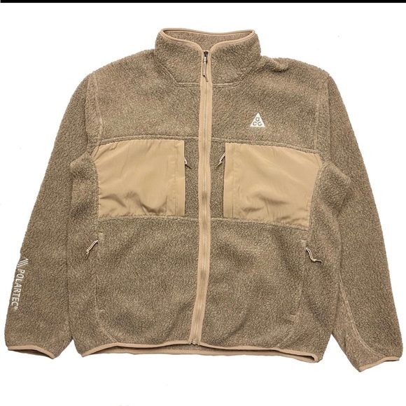 Nike | Sweaters | Nike Acg Arctic Wolf Fullzip Sherpa Jacket Fn372247 ...